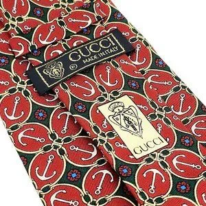 Gucci | Accessories | Gucci Anchor Horsebit Silk Tie | Poshmark